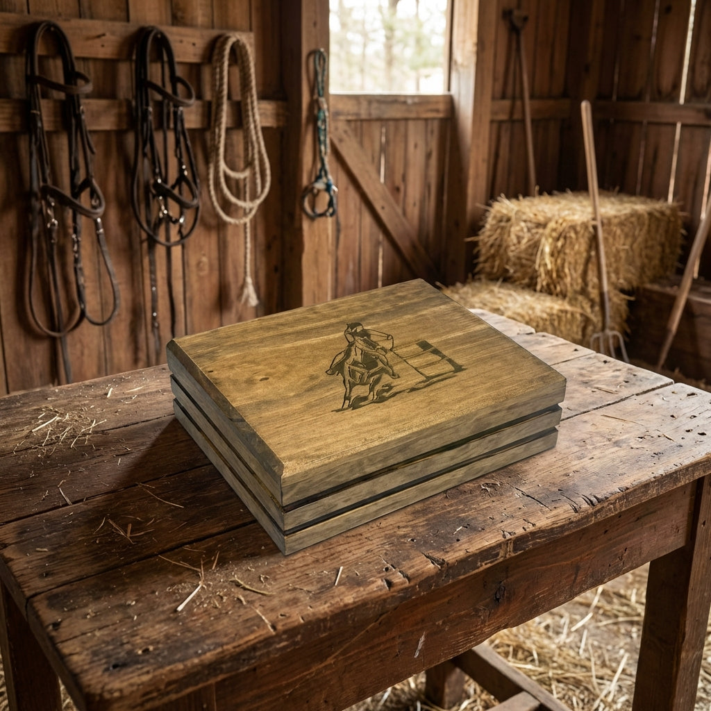 Wooden Boxes – RodeoAwards.com